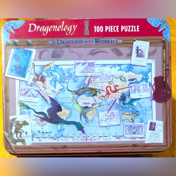 Toys | Dragonology Dragons Of The World 10 Piece Puzzle | Poshmark